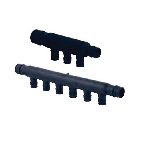 ProPEX 4 Outlet EP Flow-Through Multi-Port Tee, 1 x 3/4 inch Supply x 1 ...