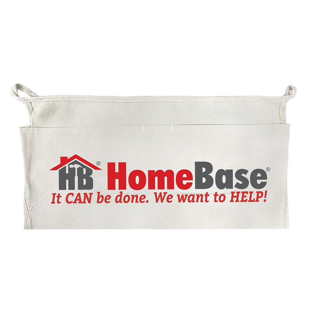 HOMEBASE 12266 Beefy Nail Apron, 3 pocket, 18 in x 8 in,