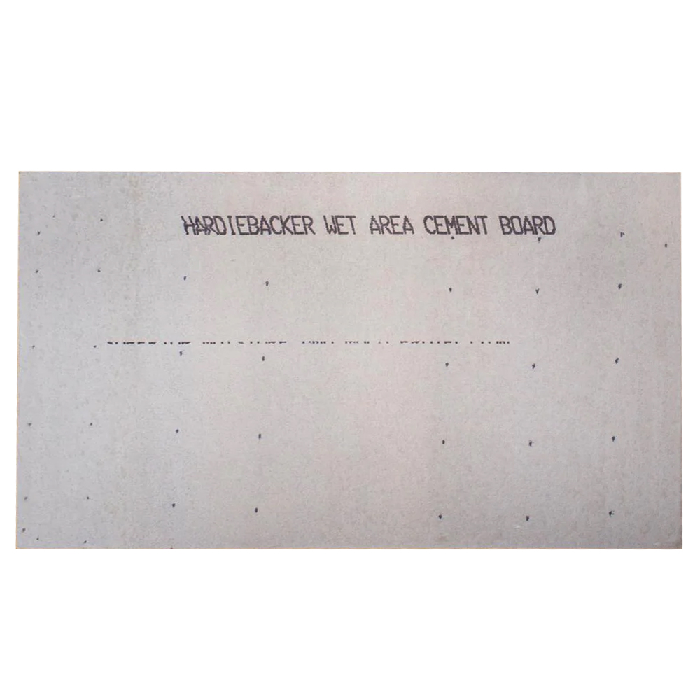 HardieBacker 220023 Backer Board, 60 in L, 36 in W, 1/2 i...