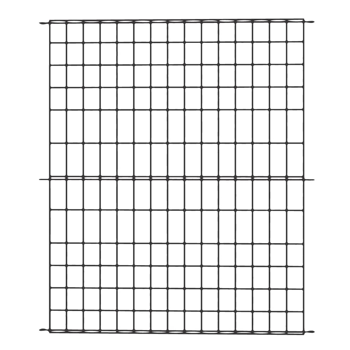 Panacea 81801 Small Multi-Purpose Grid Fence Panel, 36 in...