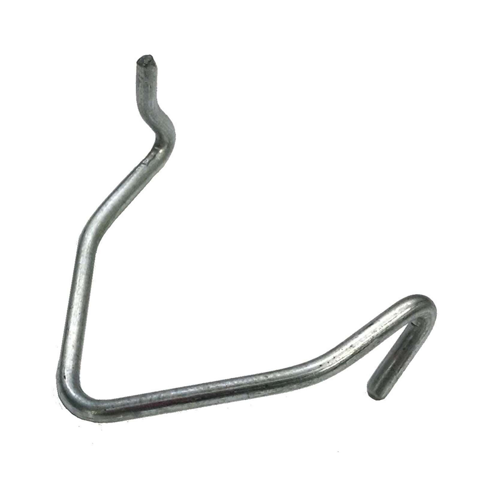 W. Silver CLIPSTD T-Post Fastening Clip, Steel, 25 pk