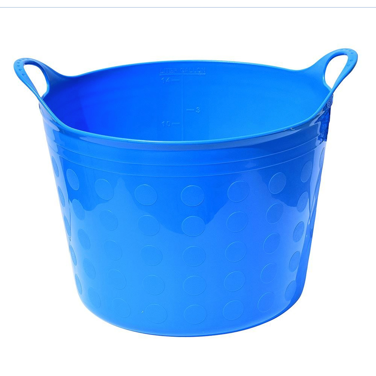 Tuff Tubs F7-SBL Flex Tub, 7 gal, Plastic, Sky Blue
