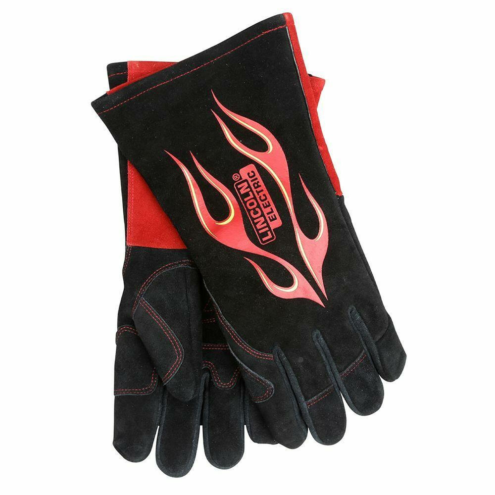 Lincoln Electric KH783 Welding Gloves, L, 13-3/4 in L, Ga...