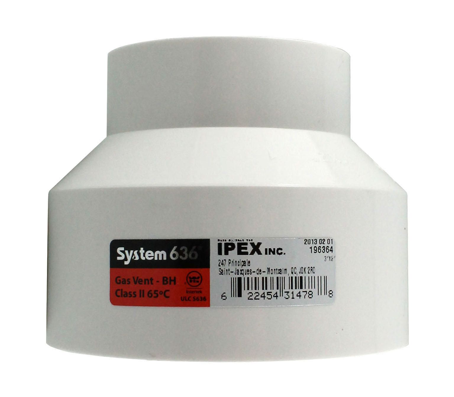 System 636® 196364 3X2PVCFGVCOUP | Noble