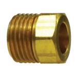 Buchanan Rubber | 5/16 INVERTED FLARE BRASS NUT