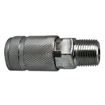 Midland Industries | 1/4 ARO CPLR 1/4 MNPT 300PSI STL