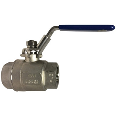 2" 2 PC 316 S.S. BALL VALVE - Midland Industries